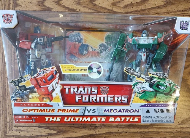 HASBRO TRANSFORMERS CLASSICS Optimus Prime Vs. Megatron Combo ...