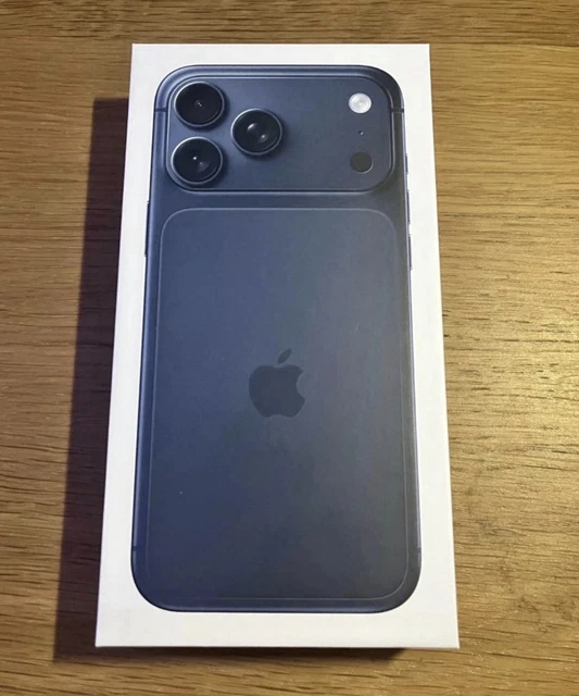 APPLE IPHONE 17 Pro Max 256gb Deep Blue Unlocked (NEW, SEALED) £719.68 ...