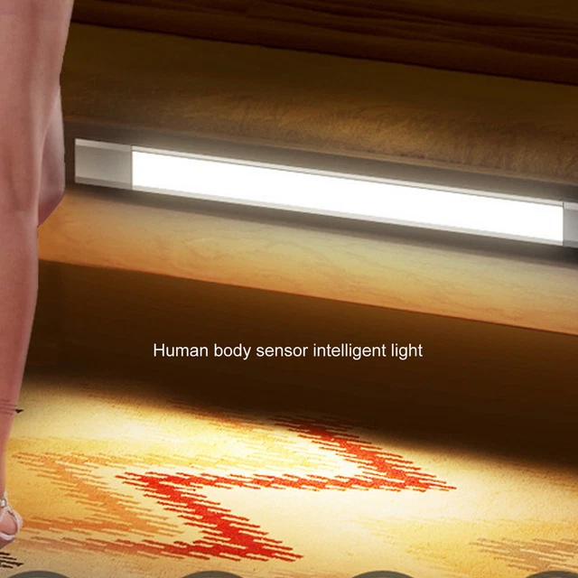 LED MOTION SENSOR Light Intelligent Cordless USB Wardrobe Motion Sensor Lamp HOT £11.64 ...