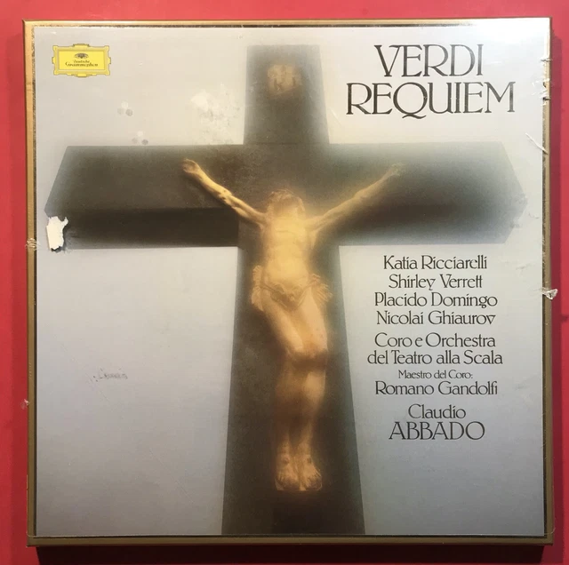 CLAUDIO ABBADO VERDI Requiem Coffret DGG Neuf Scellé EUR 15,00 ...