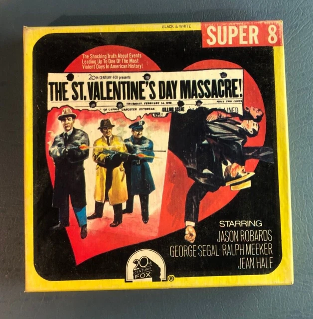 VINTAGE SUPER 8MM old Movie Mob film "St. Valentine's Day Massacre" 5 ...