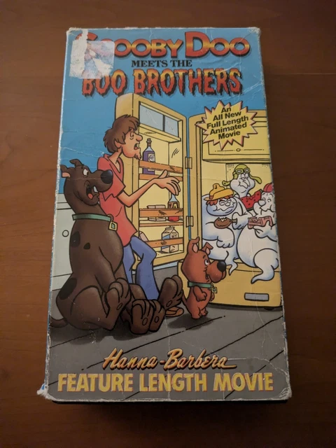 SCOOBY-DOO MEETS THE Boo Brothers VHS Kids Klassics 80s Cartoon Hanna ...