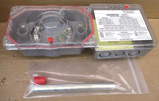 Siemens Ad2 P Duct Smoke Detector 46329wvs £189 23 Picclick Uk