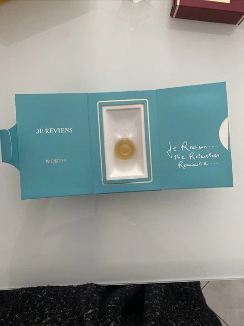 RARE JE REVIENS WORTH COFFRET Ancienne Miniature de parfum pour collection RARE EUR 38,00 ...