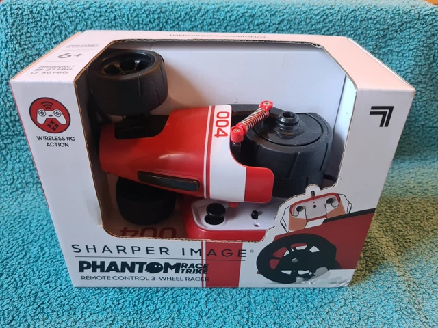 SHARPER IMAGE PHANTOM Race Trike, remote controlled 3 wheel racer, new ...