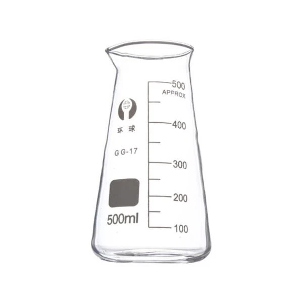 125ML-500ML BOROSILICATE GLASS Triangle Beaker Conical Beakers Lab ...