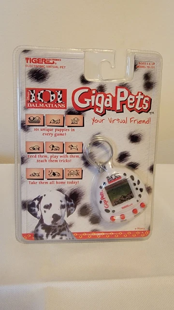 NEW RARE DISNEY 101 Dalmatians Giga Pet (1997) Tiger Virtual Pet ...
