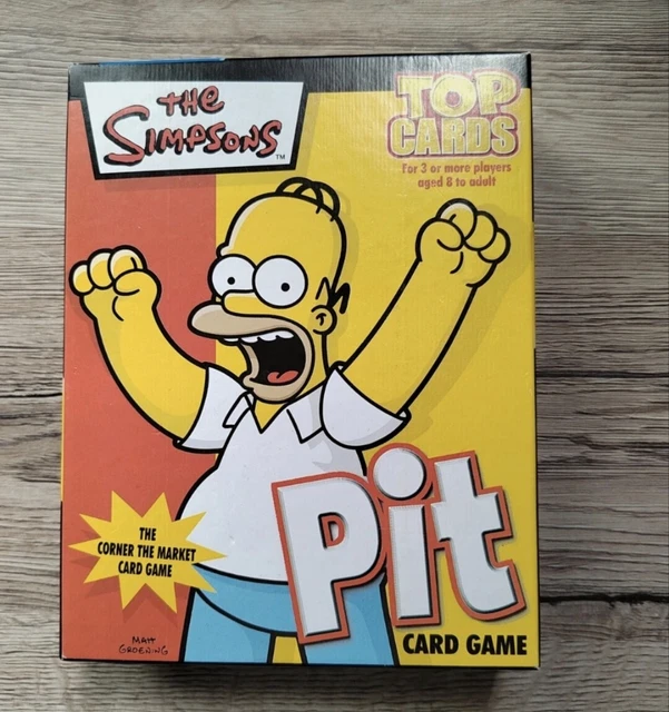 TOP CARDS ~ The Simpsons ~ Pit Card Game - 2005 - Complete VGC £10.00 ...
