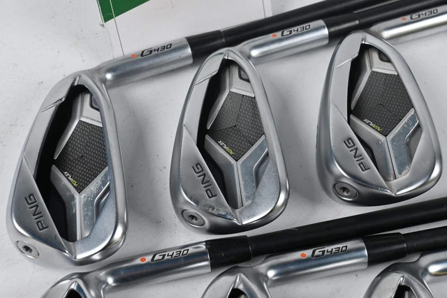 PING G430 IRONS / 6-PW+SW / Orange Dot / Regular Flex Ping Alta CB ...