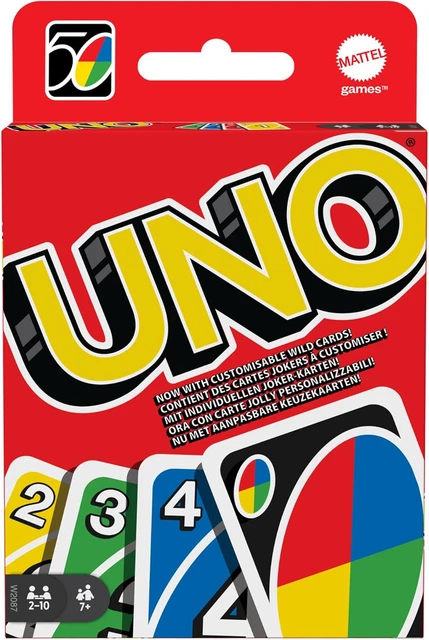 MATTEL GAMES UNO, Classic Card Game for Kids, Adults and Family £8.33 ...
