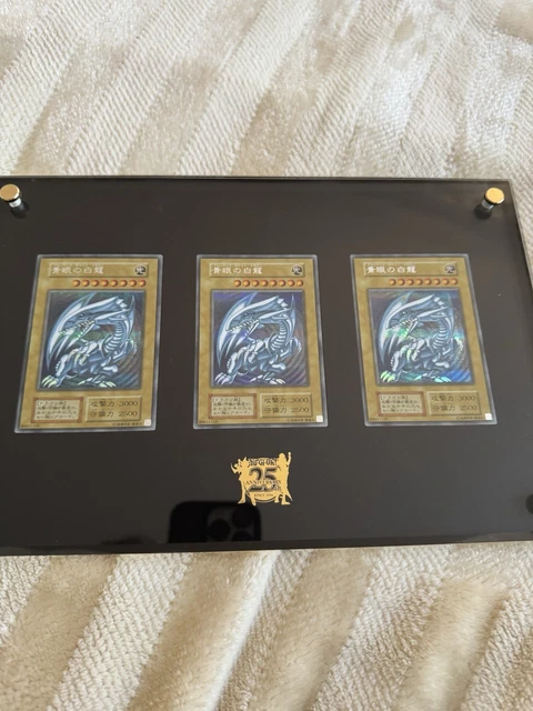 YU-GI-OH 25TH ANNIVERSARY ULTIMATE KAIBA SET KC Blue-Eyes White Dragon ...