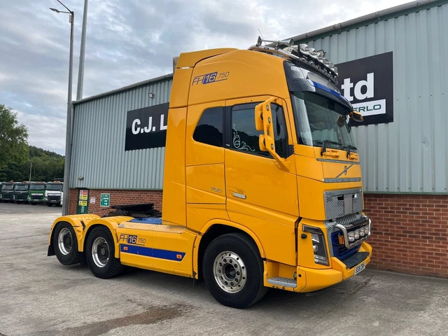 2018 VOLVO FH16 750 6X4 Rear Lift Tractor Unit £81,000.00 - PicClick UK
