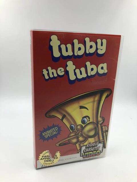 RARE 1992 TUBBY THE TUBA Rare Children's PAL VHS Video Tape Vintage ...