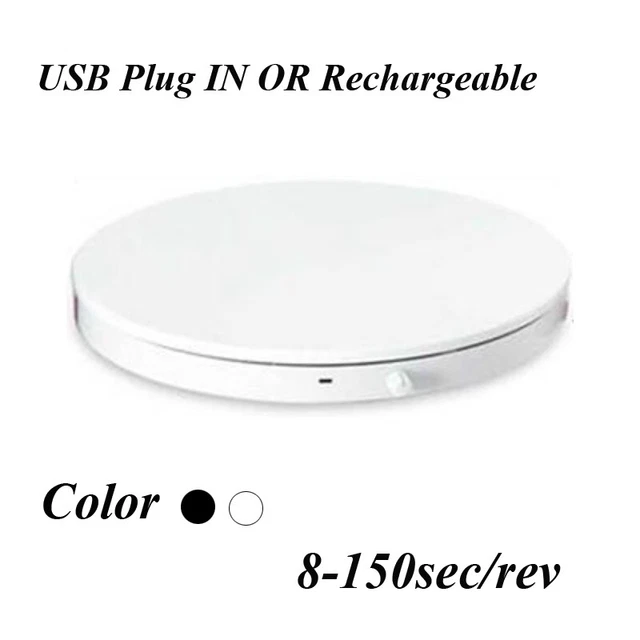 20CM ELECTRIC SHOP Display Rotating Stand Photography Prop Show Holder ...