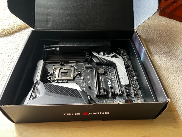 MSI MPG Z390 Gaming Pro Carbon AC LGA1151 ATX Motherboard with Wi-Fi ...