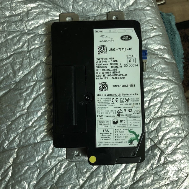 LAND ROVER MK5 Discovery Telematics Control Module Ecu J8A270718Cs 2016 ...