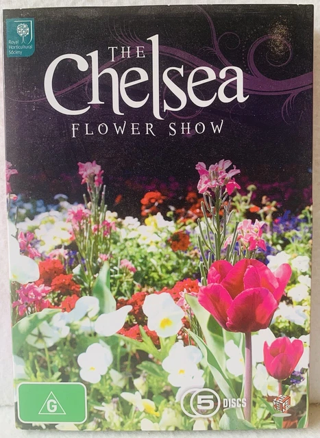 THE CHELSEA FLOWER Show, 5 Disc R4 DVD Boxset, With Slip sleeve Cover ...
