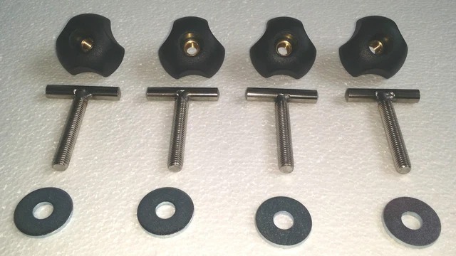 VW T5/T6 MULTIVAN 60mm Long Vis de Fixation Rail de Verrouillage ...