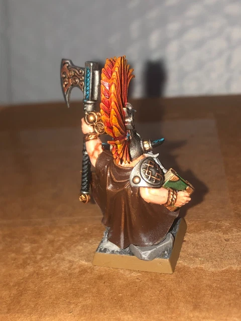 WARHAMMER RUNEMASTER SLAYER Lord Nains Nains Plastique Nain EUR 18,65 ...