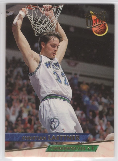 1993-94 FLEER ULTRA Christian Laettner Minnesota Timberwolves #114 EUR ...