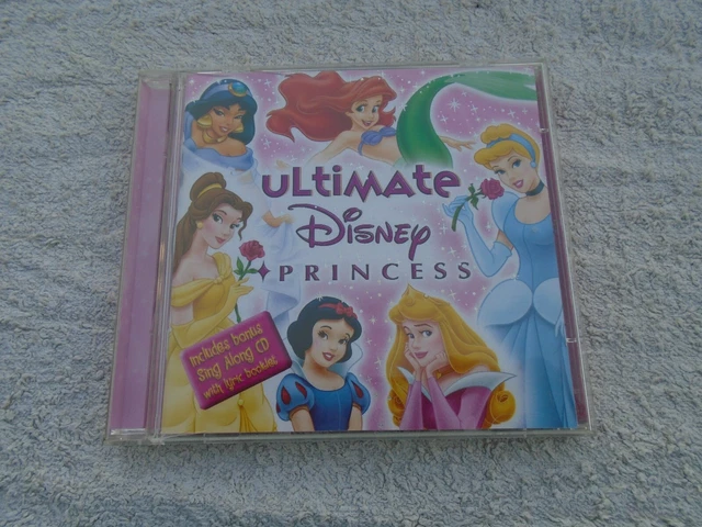 ULTIMATE DISNEY PRINCESS CD with bonus singalong CD and lyric booklet £ ...
