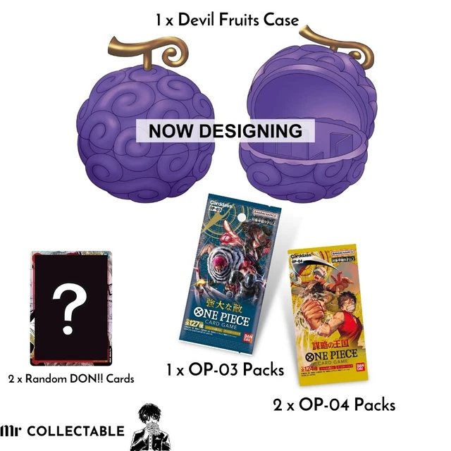 ONE PIECE CARD Game Devil Fruits Collection Vol 1 (DF-01) (Pre-Order ...