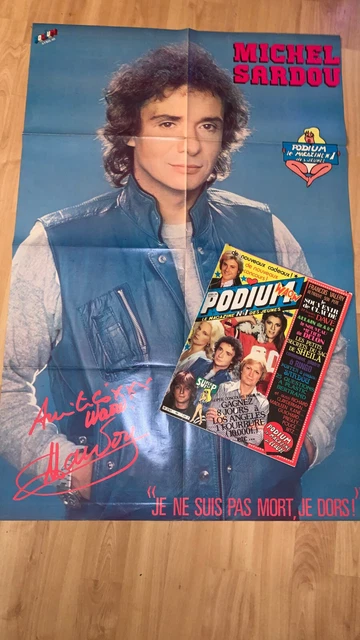 PODIUM N° 98. Cloclo Sheila Sardou Mitchell Ringo Vartan Bertrand Delon ...