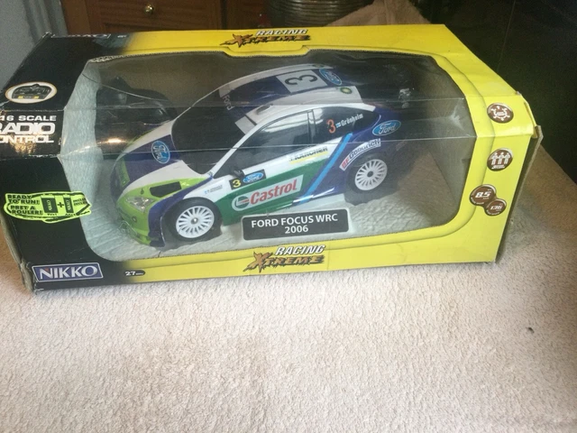 NIKKO RADIO CONTROLLED Car 1:16 ford focus WRC 2006 £25.00 - PicClick UK
