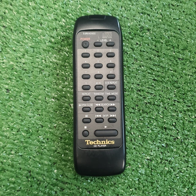 TECHNICS EUR643900 CD Player HiFi Remote Control Genuine Original for SL-PG580A EUR 16,02 ...