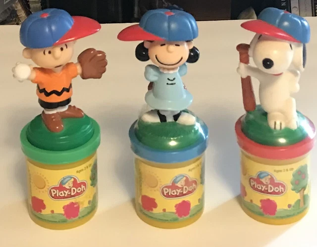 PEANUTS SNOOPY CHARLIE Brown & Lucy Play- Doh Stamper Figures EUR 9,23 ...