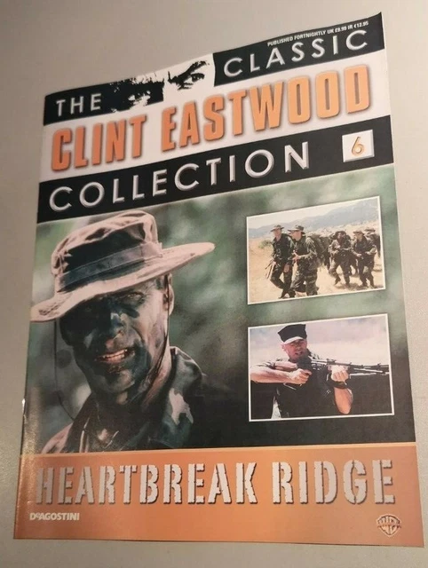 CLINT EASTWOOD FILM Collection Magazine - Heartbreak Ridge #6 (No DVD ...