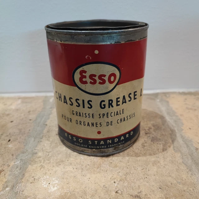 ANCIEN POT DE Graisse ESSO,Ancien Garage,Pas Bidon Triangulaire,Station EUR 30,00 - PicClick FR