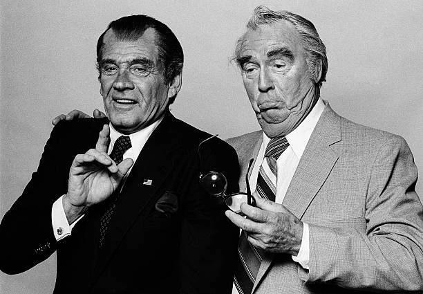 GENE BARRY AND Ed Hurligee Play Richard Nixon And Sam Ervin 1982 OLD ...