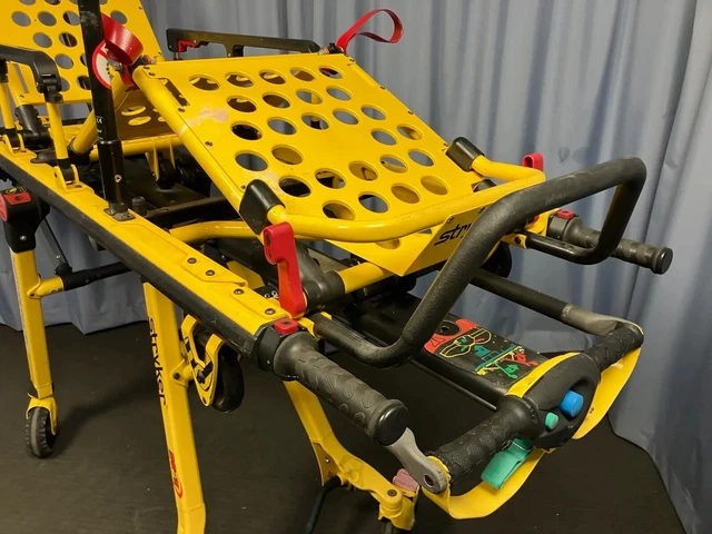 STRYKER M1 ROLL In 6100 Medical First Aid Ambulance Cot Stretcher - No ...