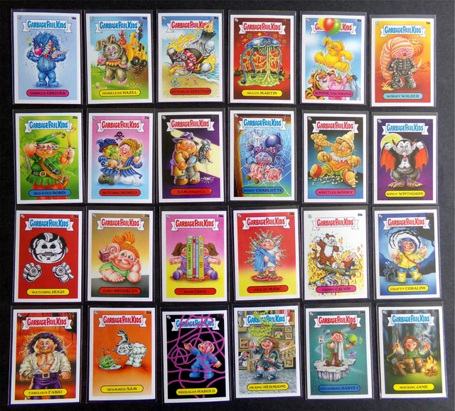 GARBAGE PAIL KIDS: 24x GPK Book Worms 2022 Topps Sticker/Puzzle/Card ...
