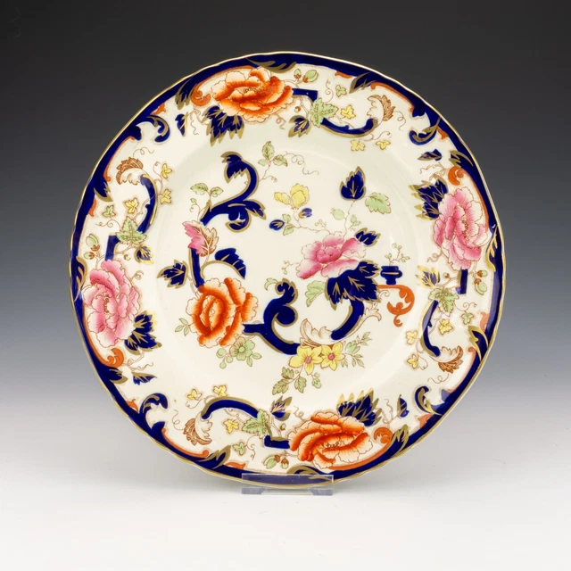 ANTIQUE MASONS IRONSTONE China - Blue Mandalay Pattern Plate £4.99 ...