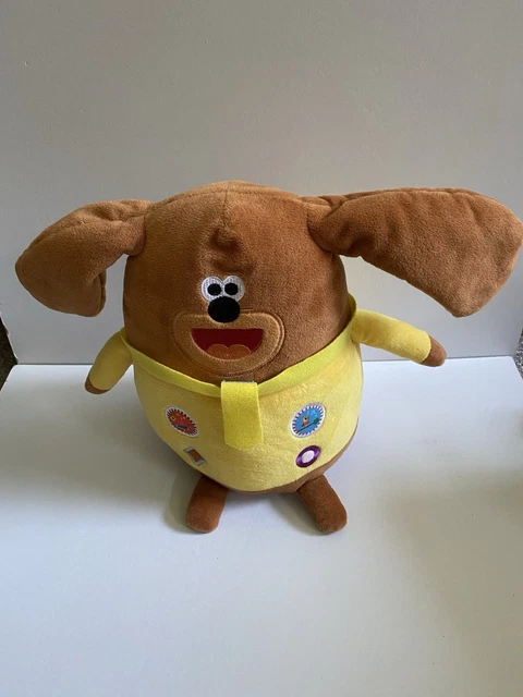 CBEEBIES HEY DUGGEE Plush Talking Music Light Up Flapping Moving Ears ...