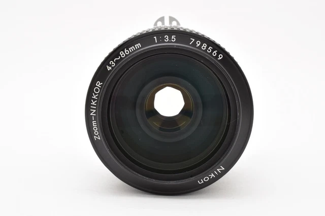 [EXC+++++] NIKON ZOOM-NIKKOR Auto 43-86mm f/3.5 Zoom Lens from Japan # ...
