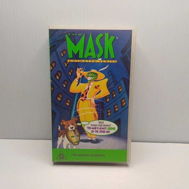 THE MASK ANIMATED Series VHS Video Tape The Mask Is Always Greener 1995 ...