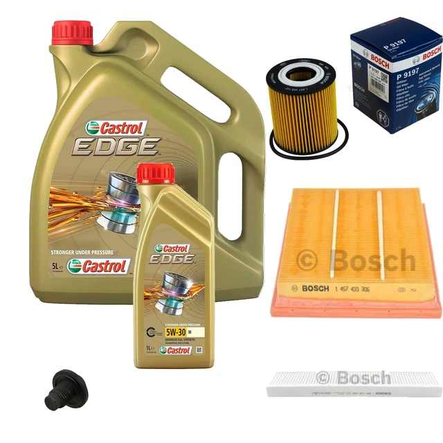 BOSCH INSPECTION SET 6 L castrol edge 5W-30 M pour Mini Cooper à Une ...