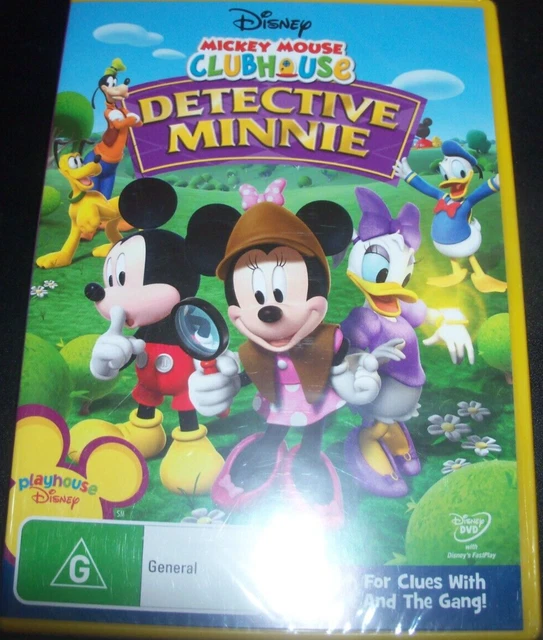 MICKEY MOUSE CLUBHOUSE - Detective Minnie (Australia Region 4) DVD ...
