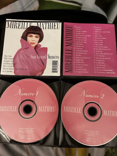 MIREILLE MATHIEU 2CD Son Grand Numéro - Double - Pas De Boîtiers ...