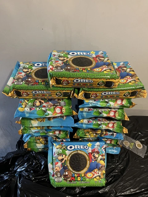 NABISCO OREO LIMITED Edition Super Mario Chocolate Sandwich Cookies 12 ...