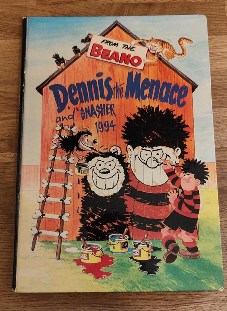 ANNUAL - DENNIS The Menace And Gnasher Annual 1994 Hardback Beano Dandy ...