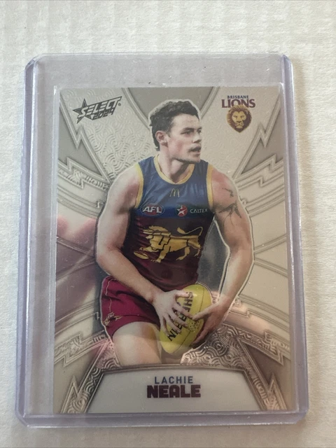 AFL 2024 FOOTY Stars Luminous Thunderbolt Refractor Lachie Neale 100/299 $10.00 - PicClick AU