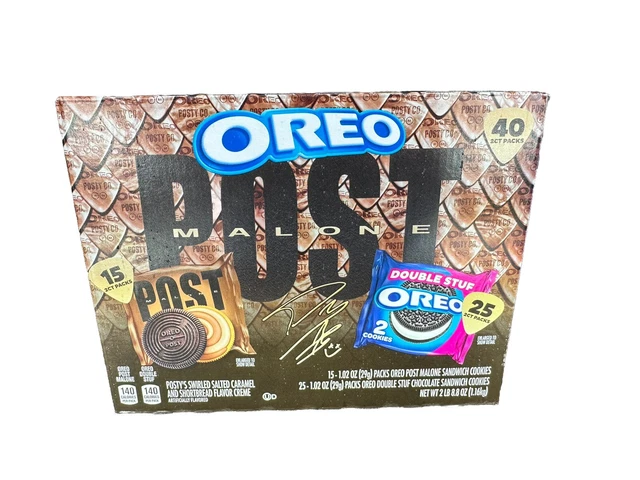 POST MALONE LTD Edition OREO cookies 2025 Twisted Crème Posty * In Hand ...