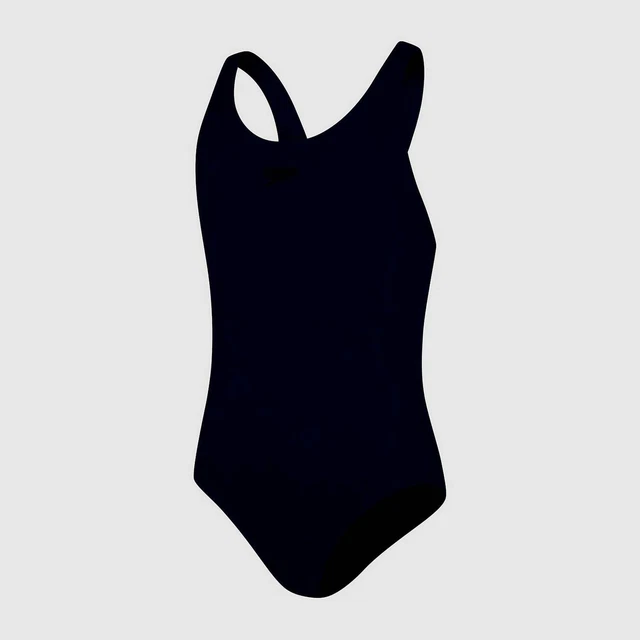 SPEEDO ECO ESSENTIAL Endurance Medalist Swimsuit - Black - 11-12 Years ...
