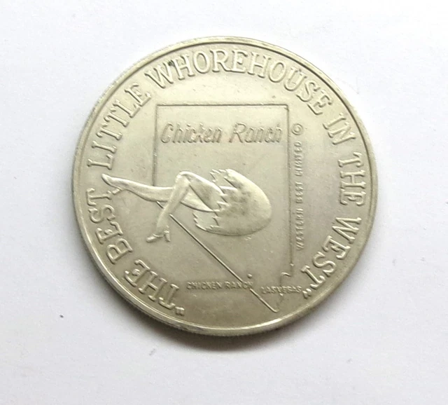 ORIGINAL CHICKEN RANCH Drink Token A Legal & Licensed Brothel Las Vegas ...