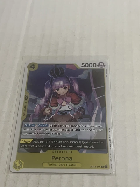 ONE PIECE THE Azure Sea’s Seven Perona OP14-111 R English £1.79 ...