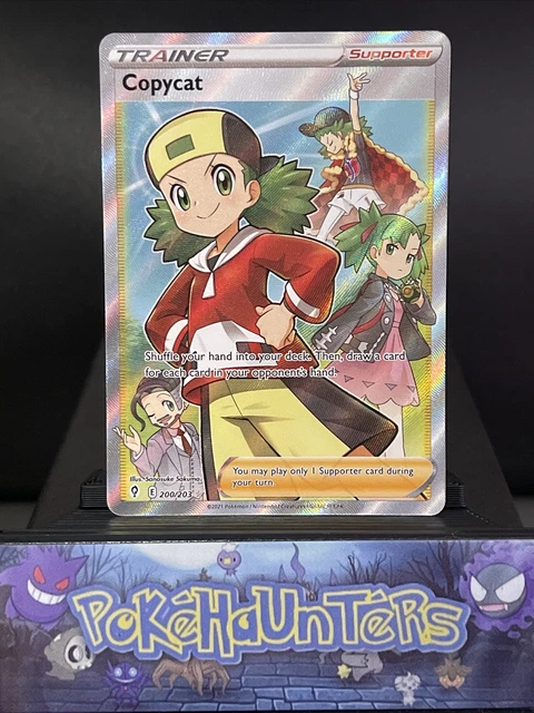 POKEMON CARD COPYCAT 200/203 Evolving Skies Trainer Full Art Near Mint ...